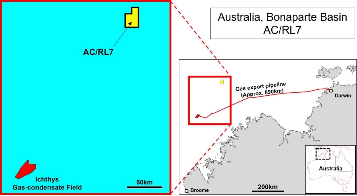 INPEX Acquires Stake in AC/RL7 Block Offshore Western Australia | INPEX